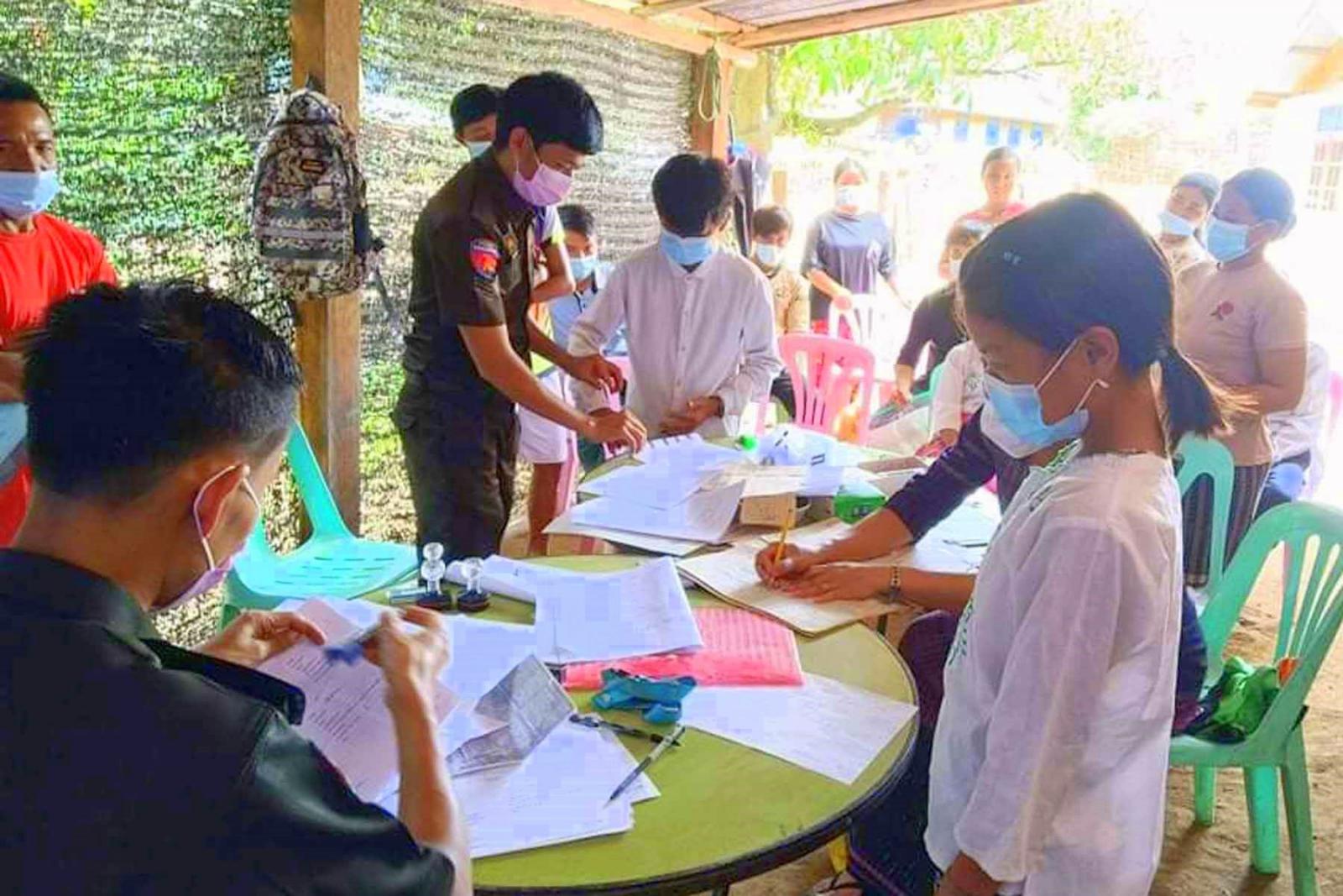 မိုင်းယုမြို့၌ ပန်းခင်းစီမံချက်ဖြင့် ကျေးရွာများသို့ အိမ်ထောင
